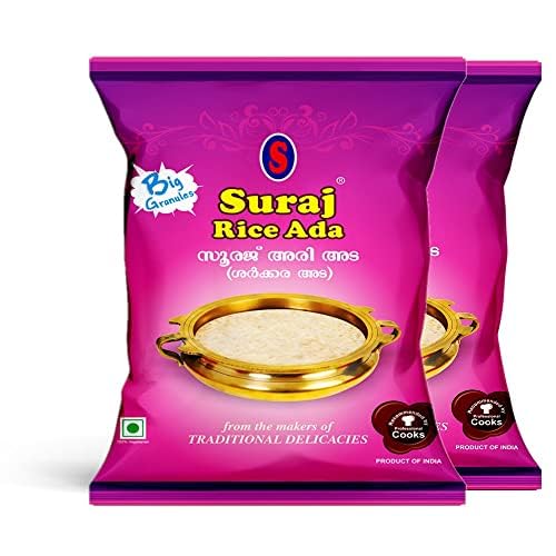 SURAJ FOODS RICE ADA BIG GRANULES 200gm (Pack of 2) : Amazon.in ...