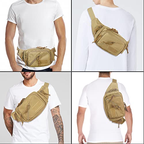 Snapklik.com : Concealed Carry Pistol Waist Bag - LarKoo Tactical ...
