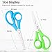 Scissors Bulk, 24 Pack BURVAGY 6" Small Scissors School - Want It All