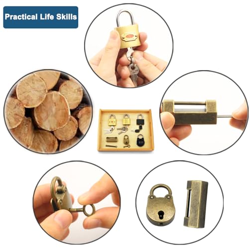 Snapklik.com : Inslat Montessori Lock And Key Toy Set For Toddlers ...