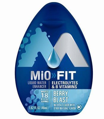 MiO Fit Water Enhancer - Berry Blast, makes 18 servings + Vitamins, 1. ...