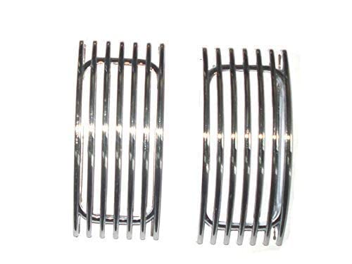 BuySasta Universal Car Side Indicator Cover Chrome (Set of -2) for ...