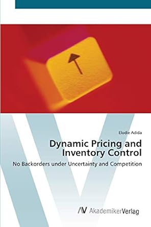 Buy Dynamic Pricing and Inventory Control Book Online at Low Prices in ...