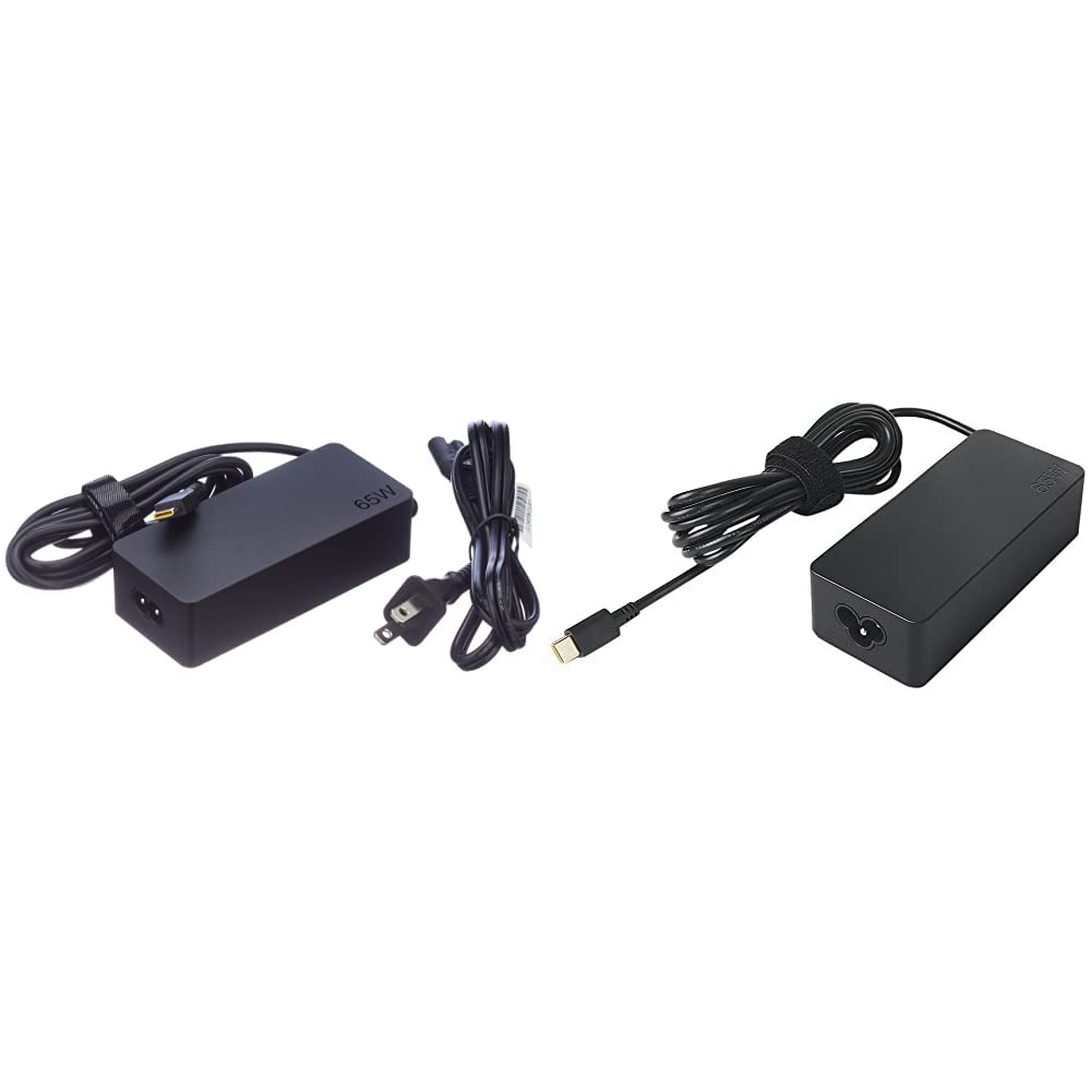 Amazon.com: Lenovo 65w USB Type C Ac Adapter 4X20M26268 with 2 Prong ...