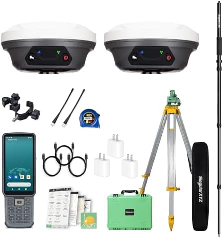 Amazon.com: RTK GNSS Survey Equipment with Network RTK Rover, Handheld ...