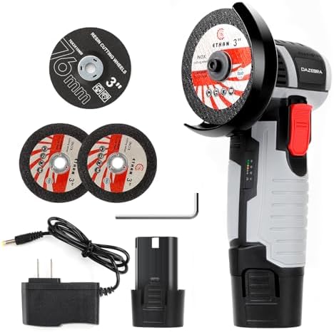 Mini Angle Grinder, Weytoll 19500rpm Brushless Power Angle Grinder ...