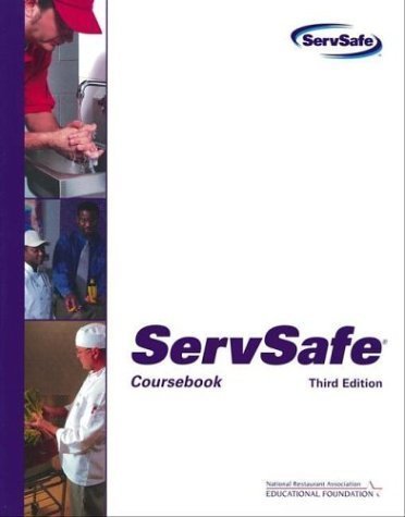 WITH Online Exam Answer Form (ServSafe Coursebook) : National ...