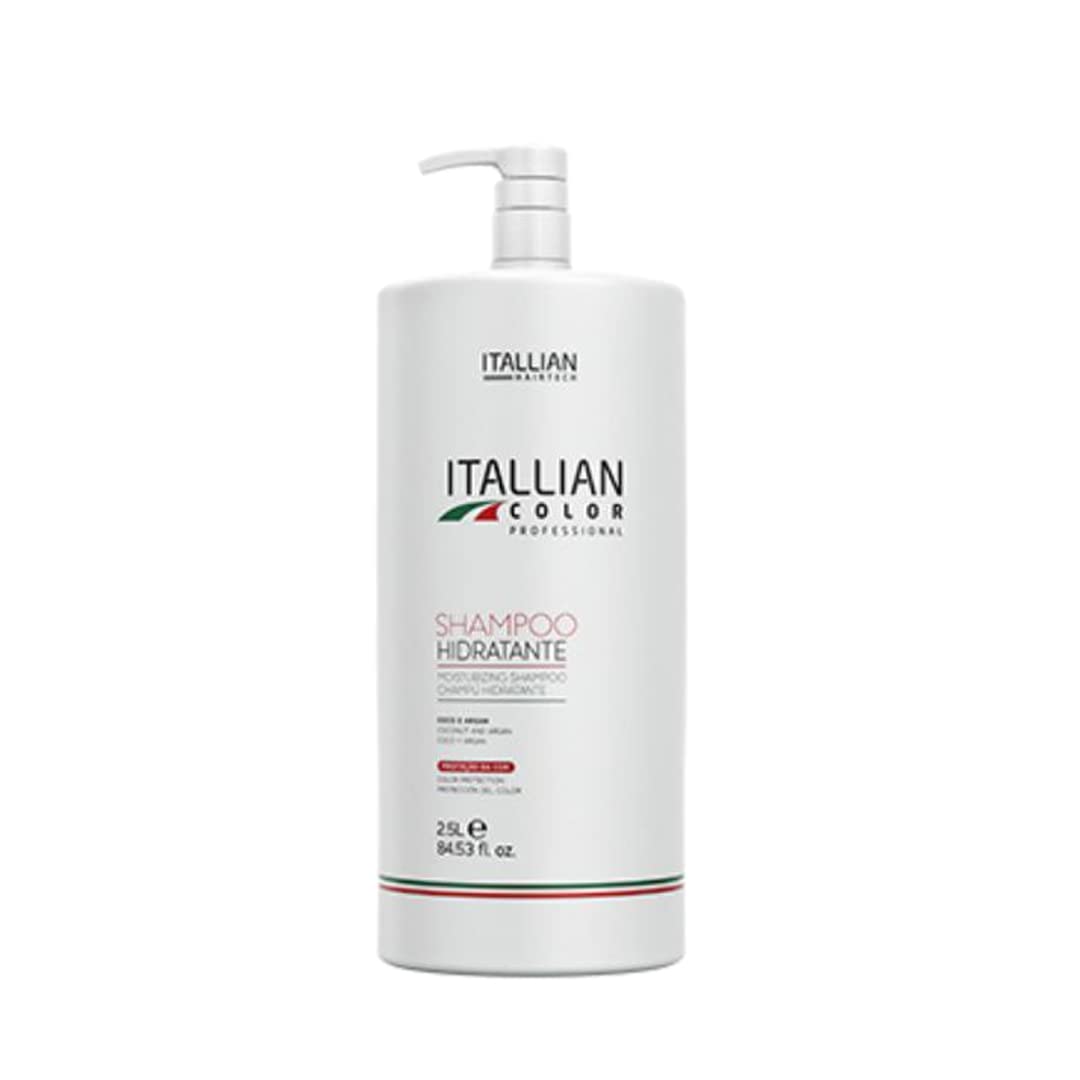Itallian Hairtech SHAMPOO HIDRATANTE COLOR, Tamanho: 2.5 l (Pacote de 1 ...