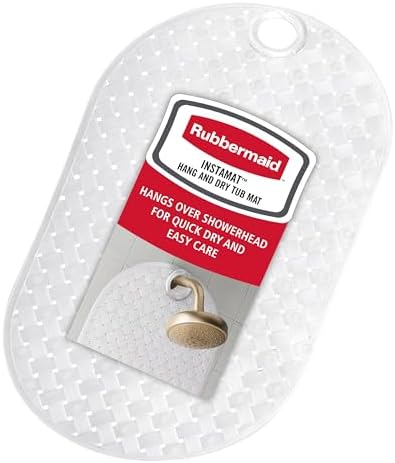 Amazon.com: Rubbermaid INSTAMAT Bath Tub Shower Mat, Non-Slip Tub Mat ...