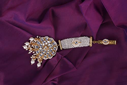 Buy SheCARIO Gold Plated Chabi Challa Traditional Waist Key Chain ...