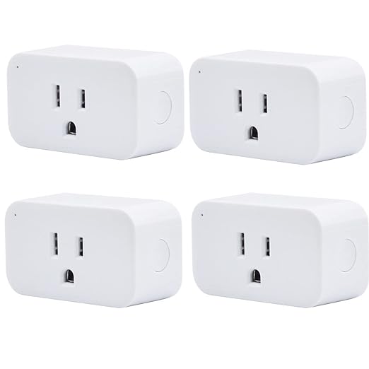 THIRDREALITY Zigbee Smart Plug 4 Pack, 15A Smart Outlet with Timer ...