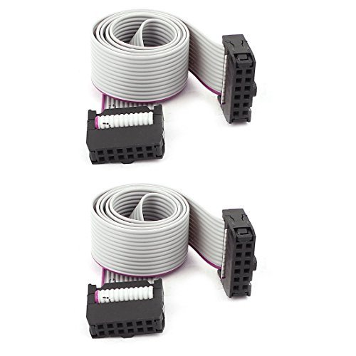 Alcoa Prime2pcs IDC 12-Pin Extension Flat Ribbon Cable 40cm for ...