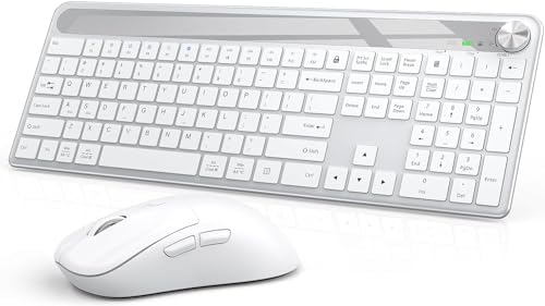 Amazon.com: Wireless Keyboard and Mouse Combo - Full Size Slim Thin ...