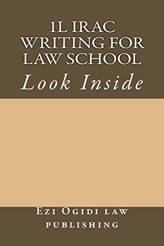 Amazon.com: 1L IRAC Writing For Law School e book - (e borrowing ...