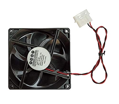 FourDot Computer Cabinet Cooling Fan 92mm 4inch 12V High Speed Fan with ...