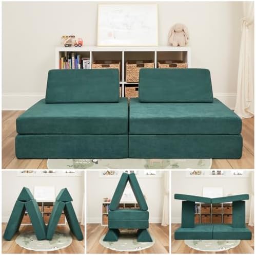 Lunix LX15 14pcs Modular Kids Play Couch, Child Sectional Sofa ...