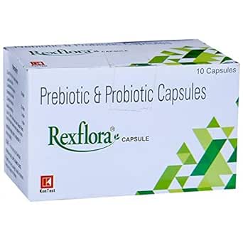 REXFLORA - Strip of 10 Capsules : Amazon.in: Health & Personal Care