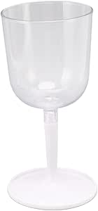 Portable Collapsible Wine Glass, Keeps Drinks Cool Transparent Travel ...