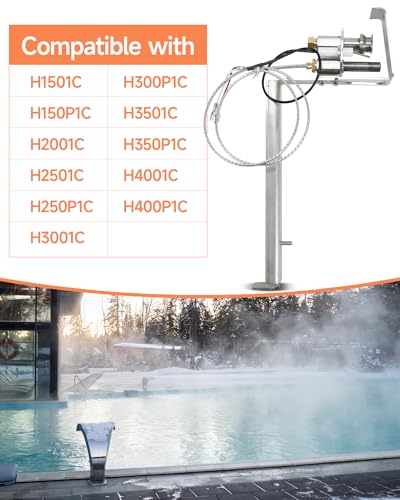 wriboard HAXPLT1931 Natural Gas Pilot Fit for Hayward H-Series Ed1 ...