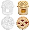 Amazon.com: 3D Jam Sandwich Cookie Cutter Set Small Cookie Cutters for ...