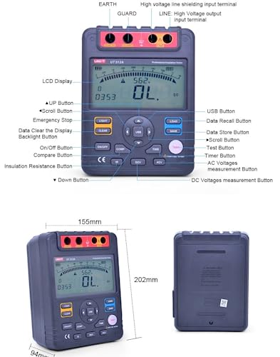 Snapklik.com : UNI-T Uni-Trend Ground Resistance Meter UT511/512/513A ...