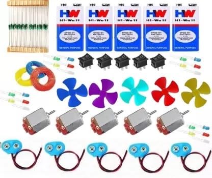 Buy TechWiz School Science Project DC Motor kit Experiment kit w1209 ...