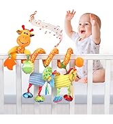 Amazon.com: Jollybaby Baby Rattles Hanging Toys for Car Seat Crib ...