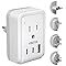 Amazon.com: Universal Travel Adapter Kit, VINTAR International Plug ...