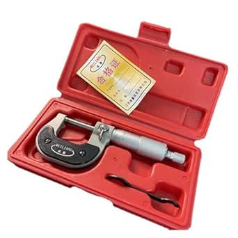 Micrometer, Industrial Grade High Precision Outside Micrometer 0-25MM ...