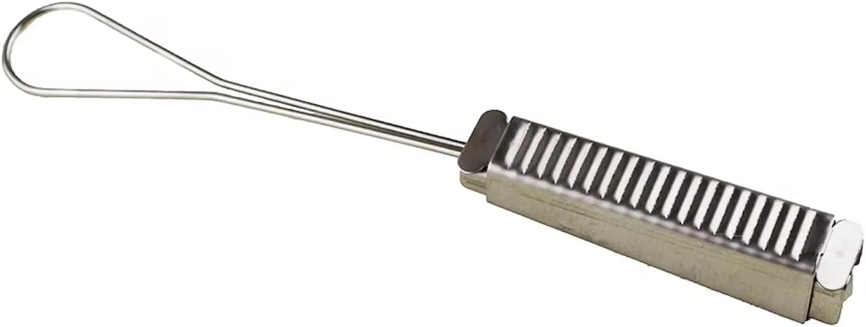 10 Pieces Drop Fiber Cable Clamp FTTH Networking Optic Stainless ...