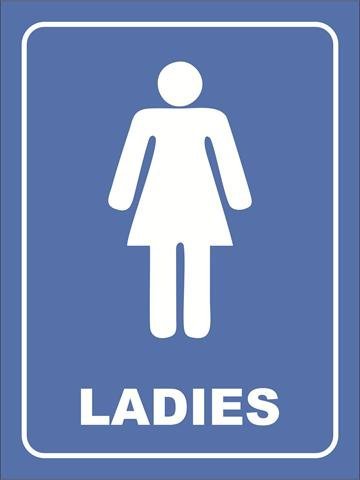 999Store office supplies sunboard Ladies Toilet Office and Hotel Sign ...