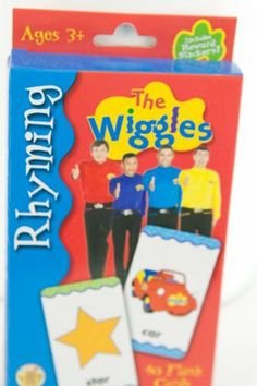 Wiggles Learning Cards Rhyming With Stickers: 9781593945671: Amazon.com ...
