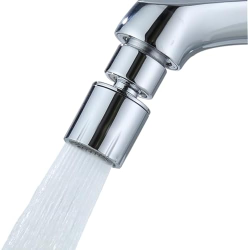 SNUTUYA Swivel faucet aerator（Heavy ）, Dual-function 2-Flow Sprayer ...