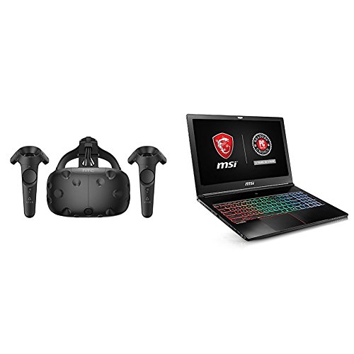 HTC VIVE Virtual Reality System and MSI GS63VR Stealth Pro-002 15.6 ...