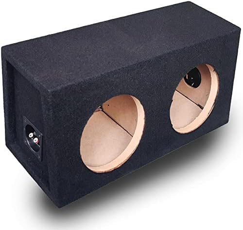 Amazon.com: AUDIOTEK CA-8HDS 8" inch Heavy Duty Angle Dual Sealed Box ...