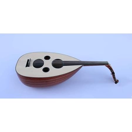 Amazon.com: Professional Handmade Walnut Arabic Oud String Musical ...