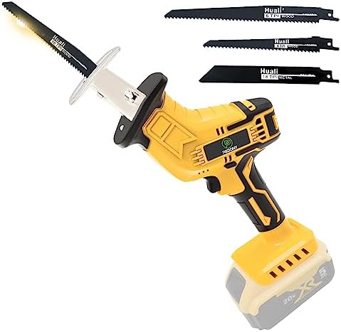 Cordless Reciprocating Saw for Dewalt 20V Battery, Powerful Sawzall ...