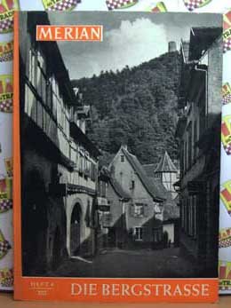Die Bergstraße - MERIAN - Das Monatsheft der Städte und Landschaften. Jg. 13 - XIII : Amazon.de ...