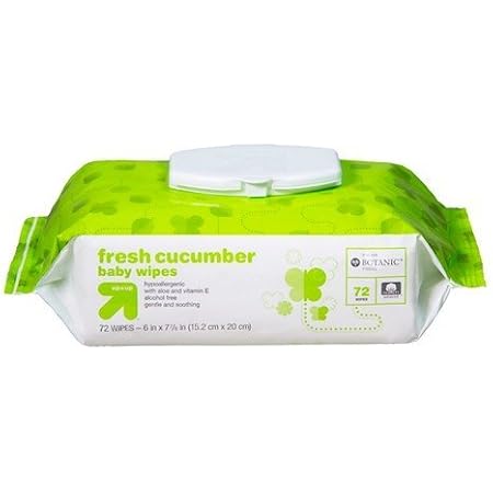 Amazon.com : up & up™ Cucumber Baby Wipes, 72 Count : Baby