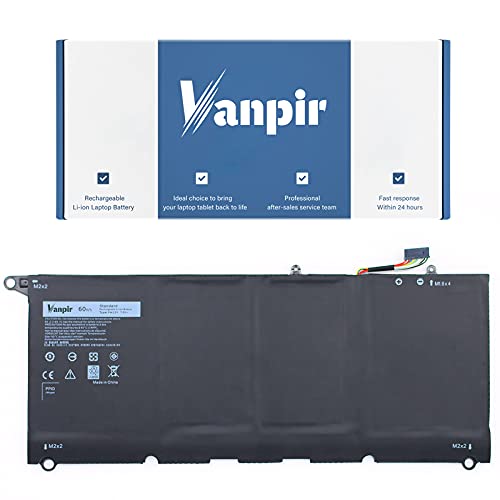 Vanpir PW23Y Laptop Battery Replacement for Dell XPS 13 9360 P54G002 13 ...