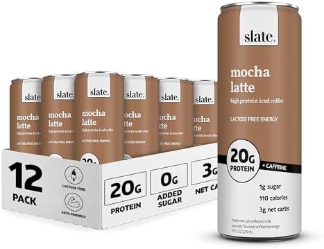 Amazon.com: Spylt High Protein Strawberry Milk with 60mg Caffeine & 20g ...