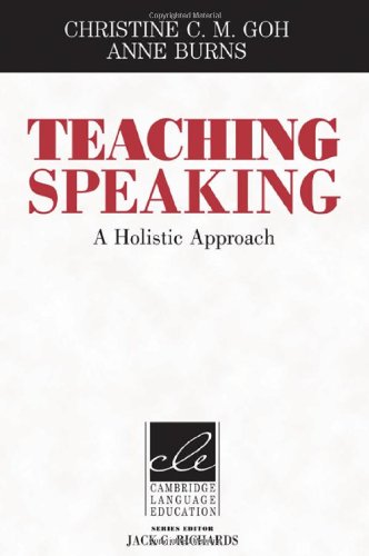 Buy Teaching Speaking: A Holistic Approach Book Online at Low Prices in ...
