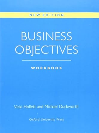Buy Business Objectives New Edition: Workbook Book Online at Low Prices ...