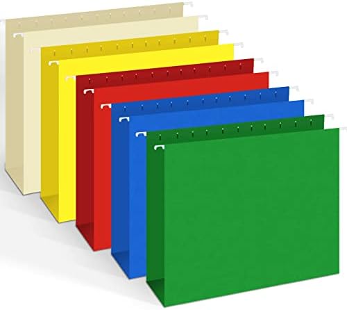 Amazon.com : Estune 48 Pack Extra Capacity Hanging File Folders ...