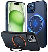 Amazon.com: Iokmax for iPhone 15 Pro Max Case 360°Magnetic Ring Stand ...