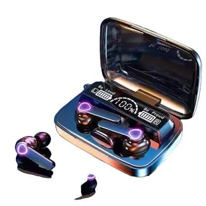 M19 Bluetooth 5.1 Wireless Earbuds Touch Waterproof IP7X LED Digital ...