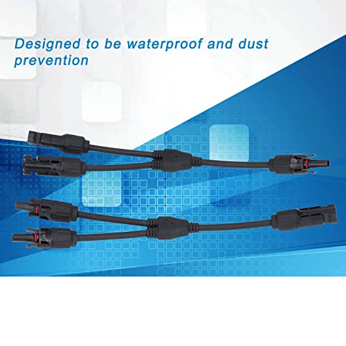 Snapklik.com : Solar Connectors, Y Branch Parallel Adapter 1000V PV ...