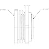Amazon.com: Little Giant AD-BH-2 Bulkhead Fitting Suitable for Ponds, 2 ...