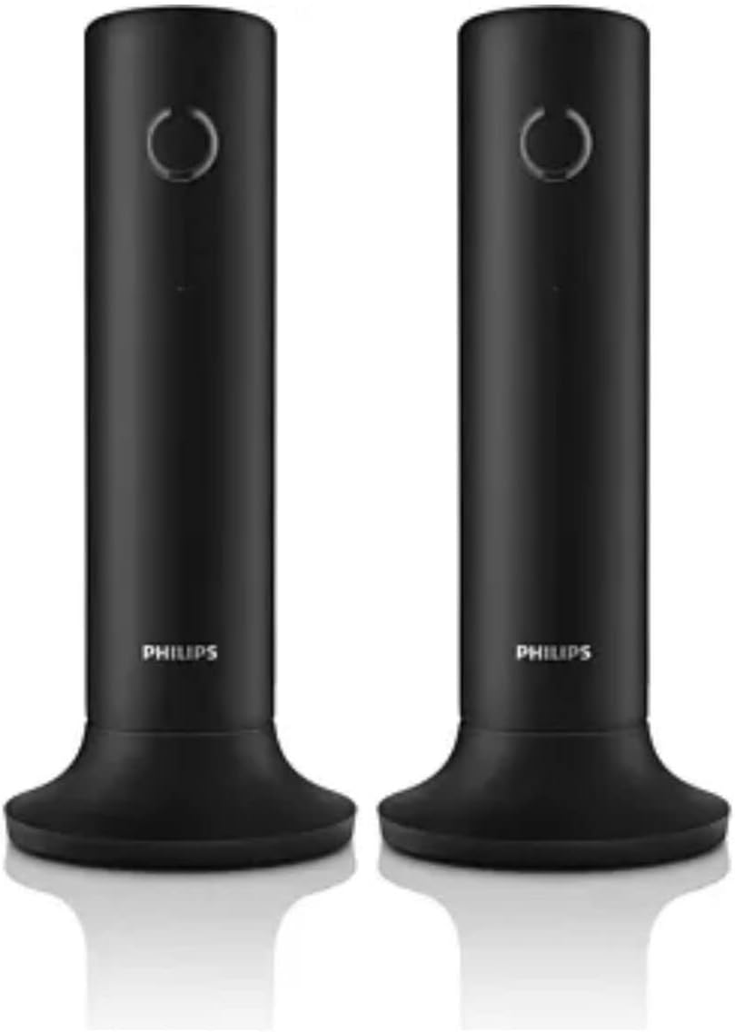 Philips 4000 Series Wireless landline Telephone M4502B/34 Black 1.6 ...