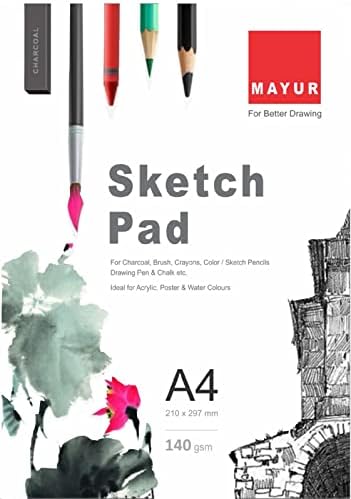 Camel 140 GSM A4 Sketch Book, 30 Sheets : Amazon.in: Home & Kitchen